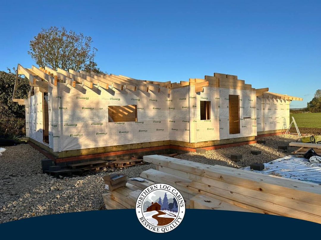 Bespoke Residential Log Home by Northern Log Cabins | Full Turnkey Build