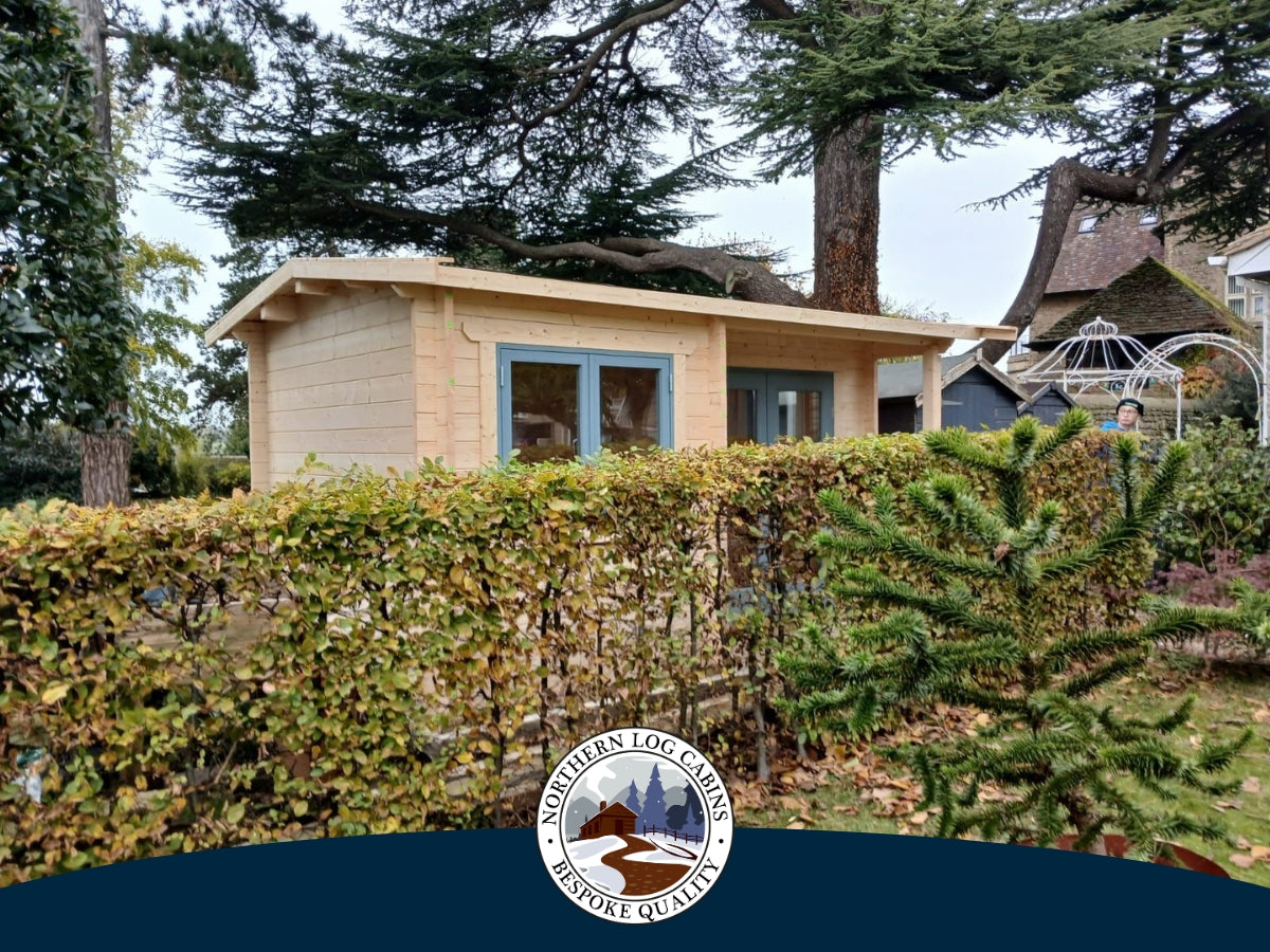 Oxfordshire Log Cabin by Northern Log Cabins | 4.2 x 2.7m Installation