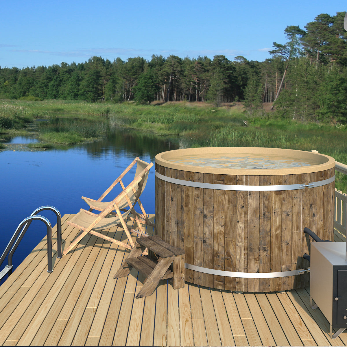 Luxury Hot Tubs | Relaxing Timber Spa Experiences – Northern Log Cabins