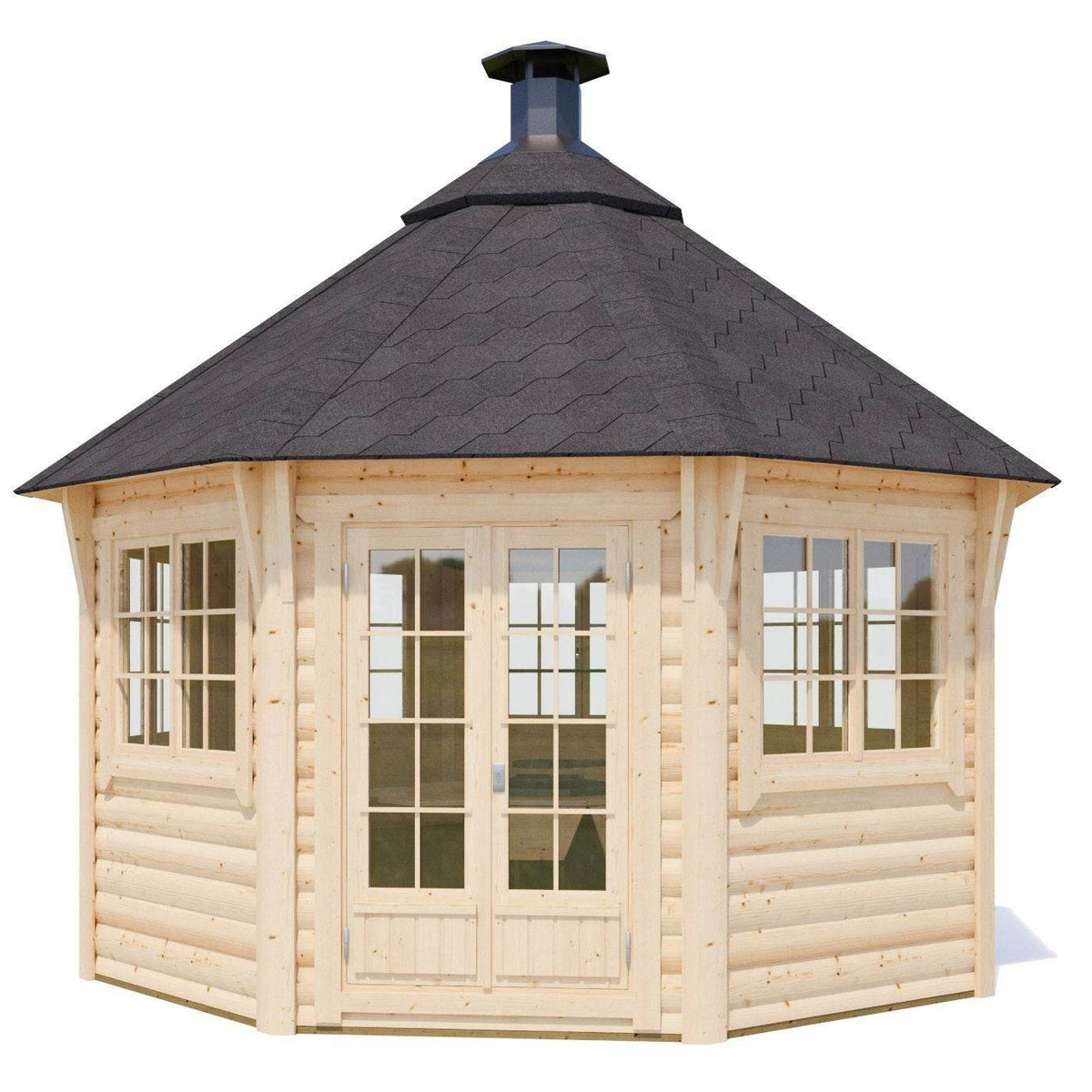 Hilda Gazebo 12m² – Northern Log Cabins